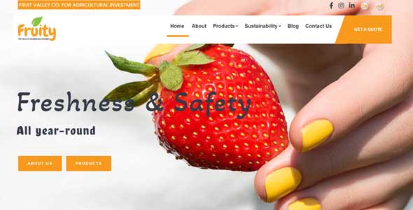 Contact Us Fruity | Natural & Sustainable Fresh, Frozen, and Processed ...